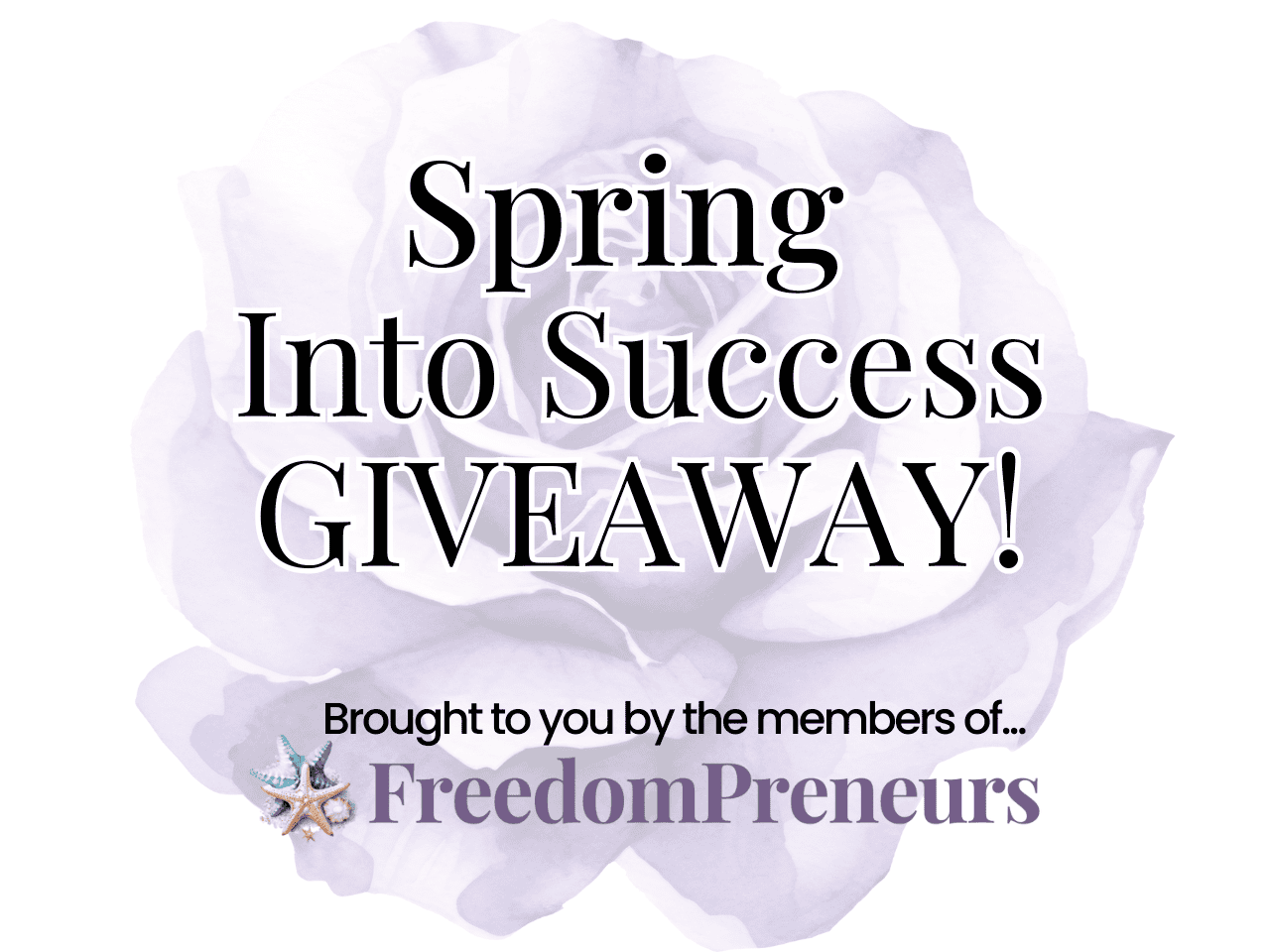 Spring Into Success Giveaway - Living Lifestyle Freedom with Angela Wills